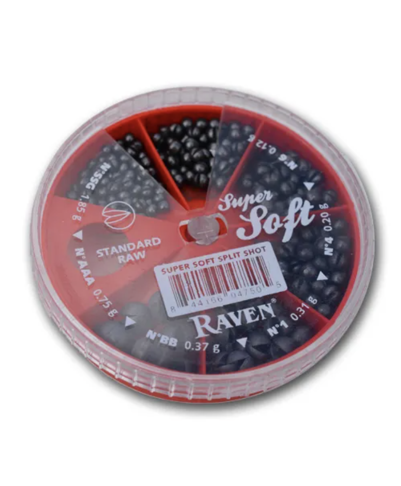 RAVEN® SUPER SOFT SHOT DISPENSER – RAW GRAY | LSC Pro Tackle